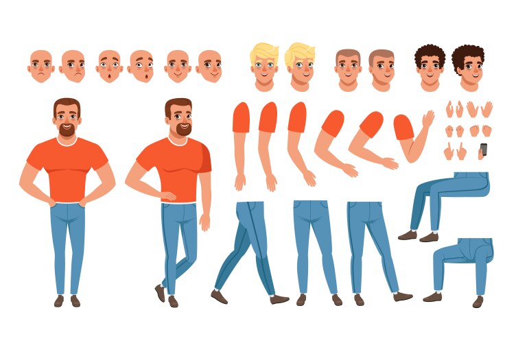 Human Body Side View Vector Images (over 2,500)