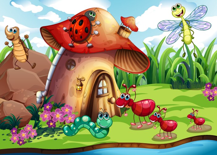 Cartoon Insects Vector Images (over 68,000)