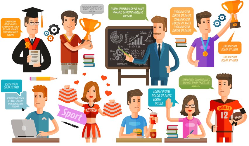 School teacher Royalty Free Vector Image - VectorStock