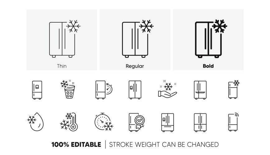 Refrigerator Freezer Vector Images (over 14,000)