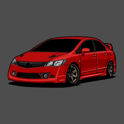 Gr86 Royalty Free Vector Image - VectorStock