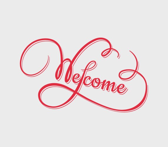 Welcome Calligraphy Vector Images (over 9,300)