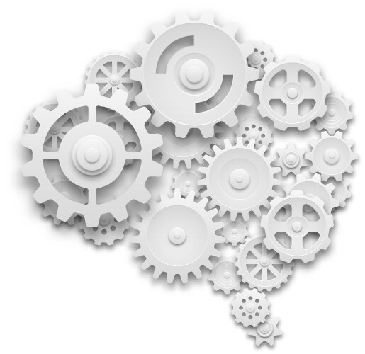 Brain Gears Vector Images (over 20,000)