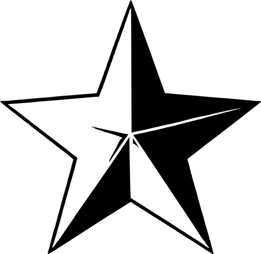 Five Pointed Vector Images (over 9,100)