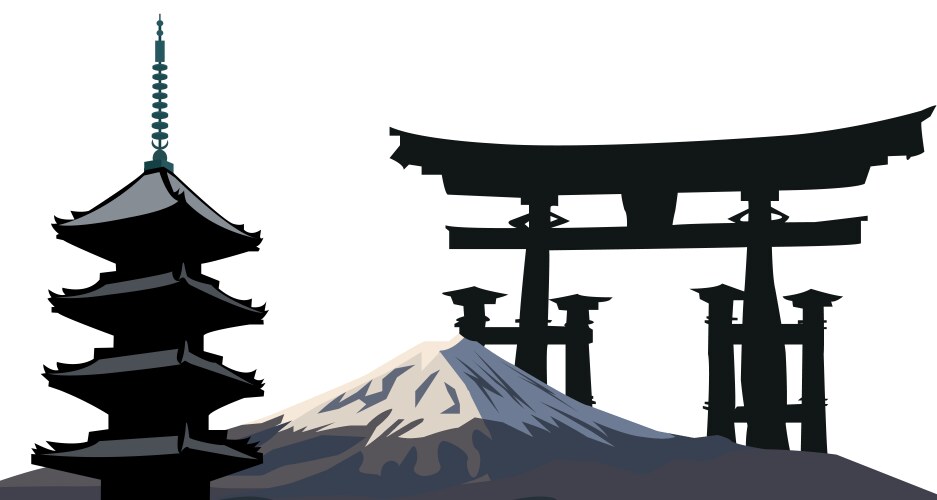 Japanese style Royalty Free Vector Image - VectorStock
