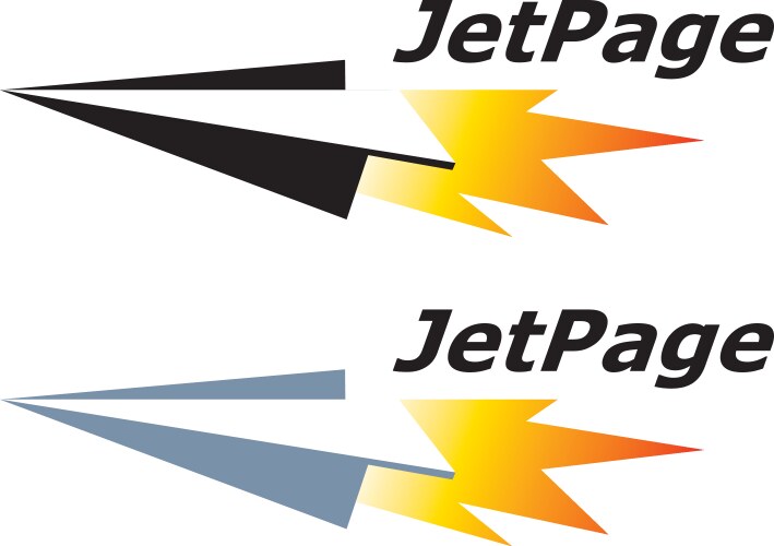 Paper plane logo Royalty Free Vector Image - VectorStock