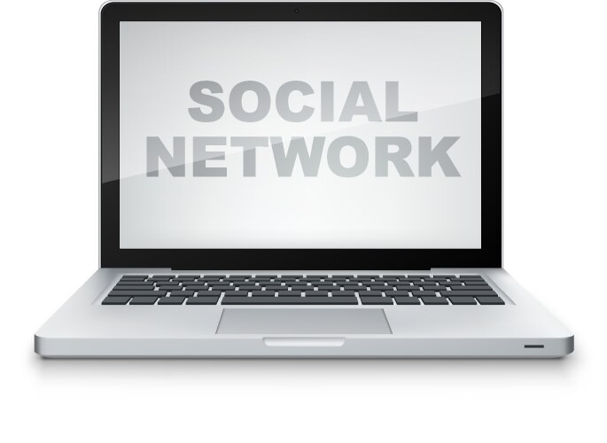 Laptop display Royalty Free Vector Image - VectorStock