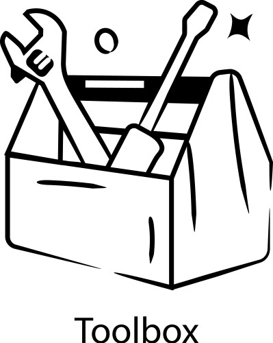 Toolbox Drawing Vector Images (over 1,500)