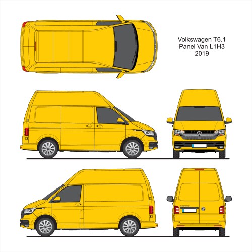 Volkswagen Transporter Vector Images (over 410)