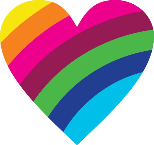 Rainbow Heart Vector Images (over 28,000)