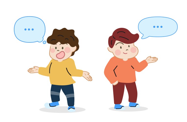 Cute girl with bubble gum Royalty Free Vector Image