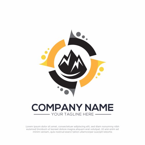 Compass Mountain Vector Images (over 12,000)