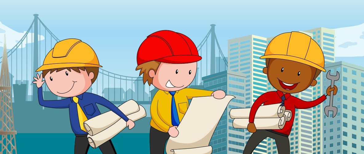 Engineer Royalty Free Vector Image - VectorStock