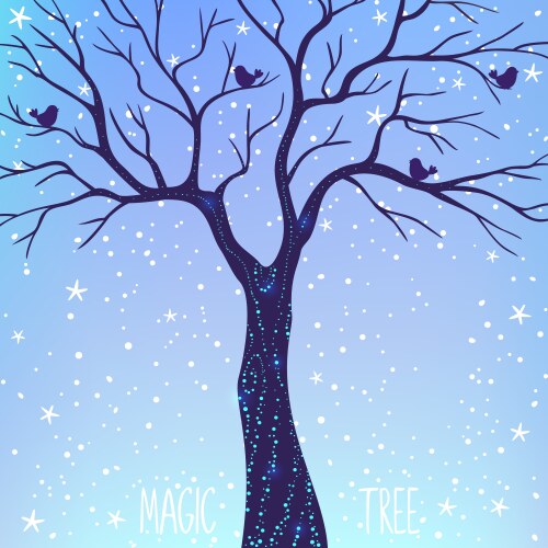 Magic forest Royalty Free Vector Image - VectorStock