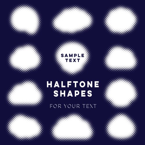 Halftone Shapes Vector Images (over 160,000)
