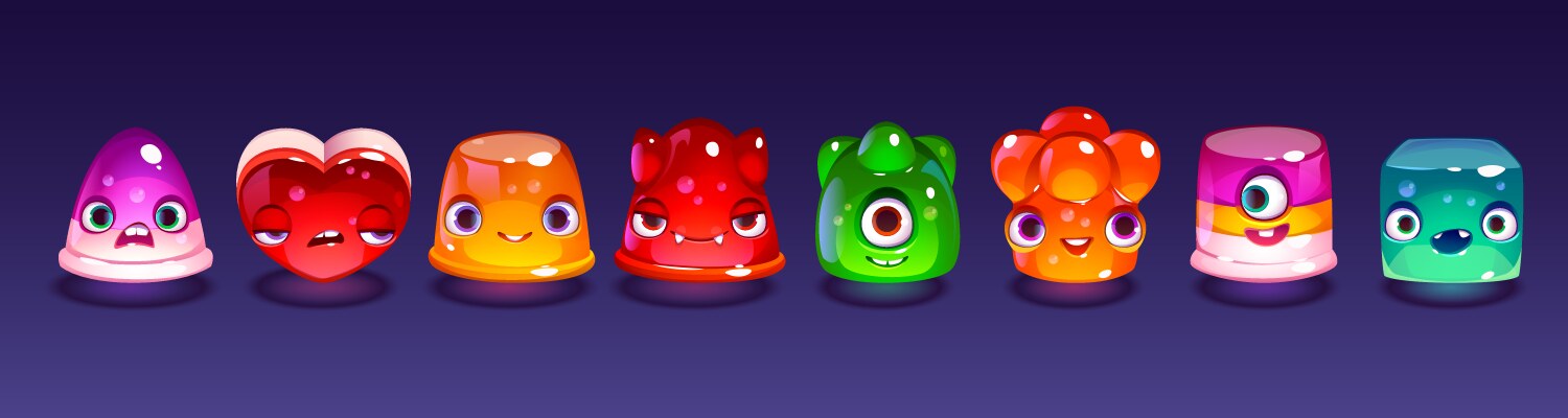 Jelly Character Vector Images (over 6,600)