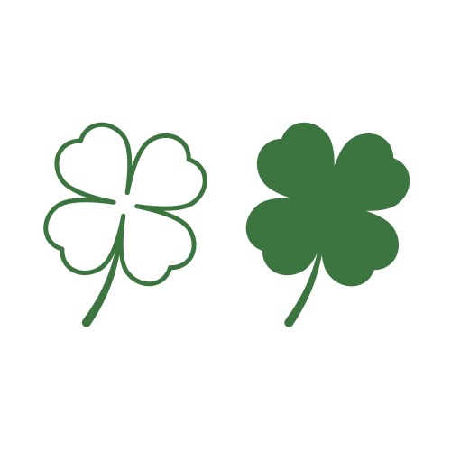 Four Leaf Clover Vector Images (over 18,000)
