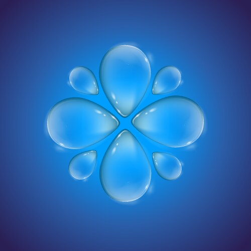 Beautiful Flower with Dew Drops Vector Images (over 290)