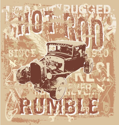 Rat Rod Vector Images (over 240)