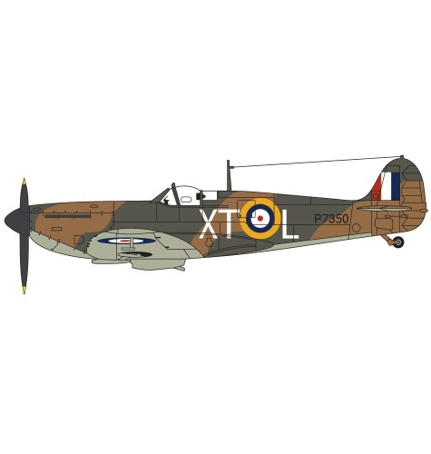 Spitfire Royalty Free Vector Image - VectorStock