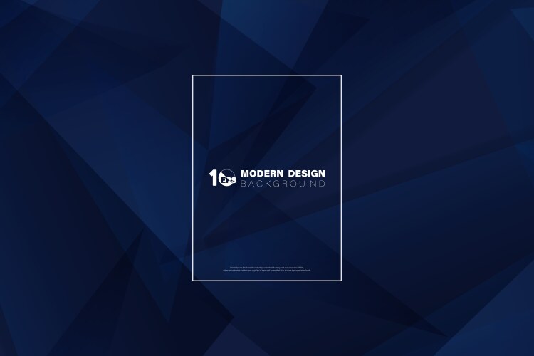 Abstract blue tech template design decoration Vector Image