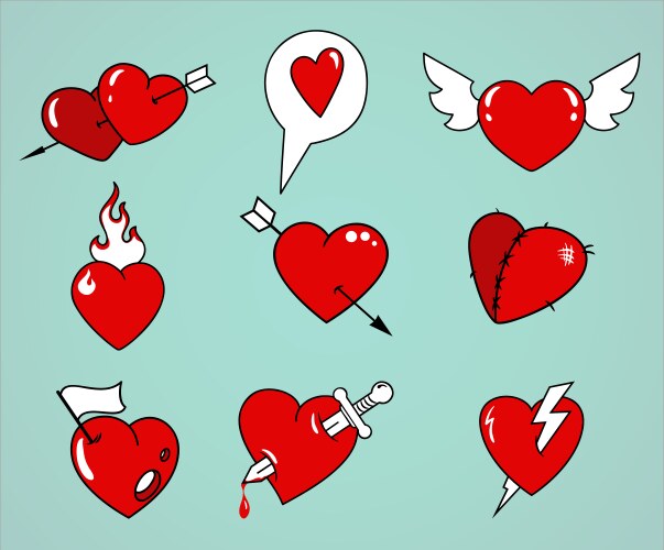 Heart Cartoon Vector Images (over 270,000)