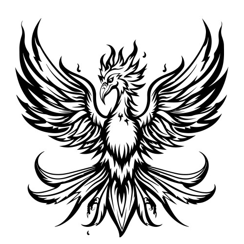 Black Phoenix Logo Vector Images (over 10,000)