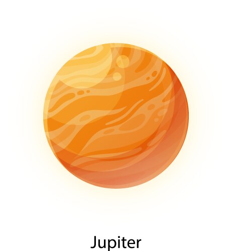 High quality space planet galaxy astronomy mars Vector Image