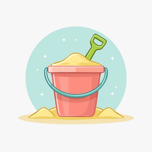 Pail and Shovel Vector Images (over 3,500)
