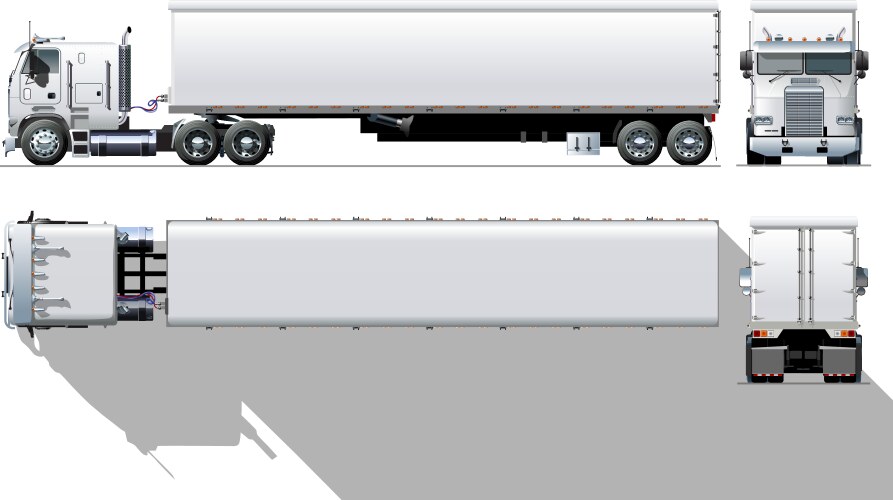 Big Rig Vector Images (over 1,100)