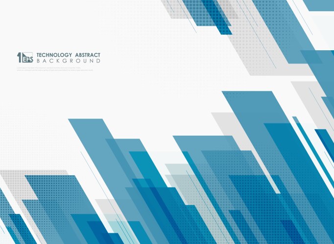 Blue tech background Royalty Free Vector Image