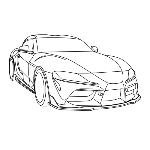 Car Outline Drawing Vector Images (over 20,000)