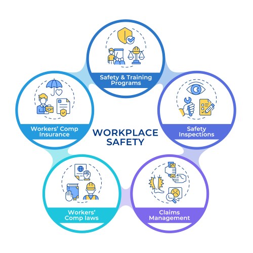 Information safety online infographic chart Vector Image