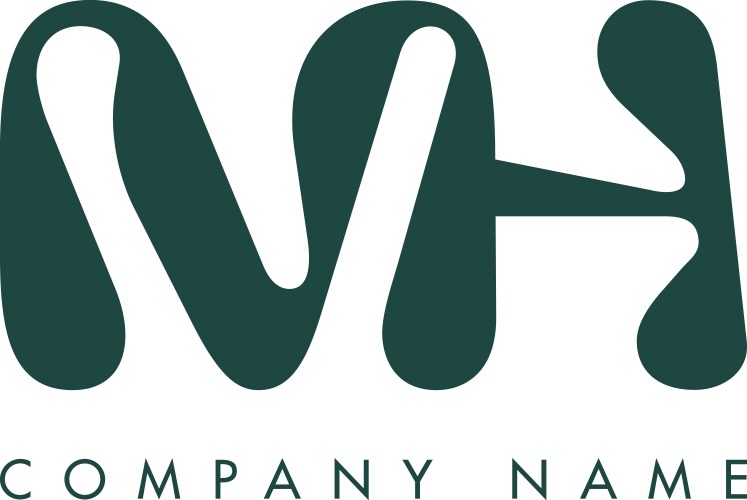 Letter Mh Logo Symbol Vector Images (over 2,400)