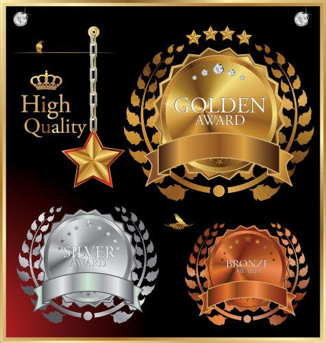 Gold Silver Bronze Icon Vector Images (over 15,000)