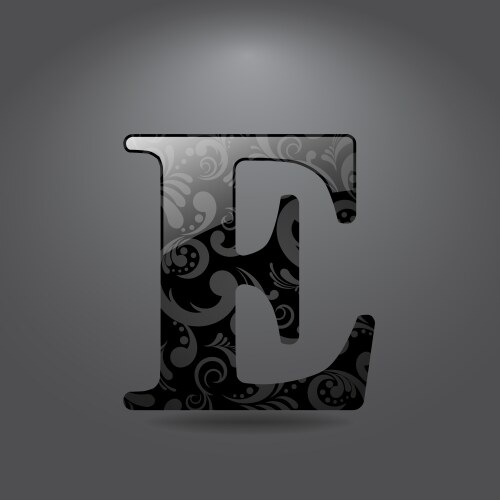 Alphabet Letter E Vector Images (over 58,000)