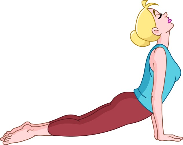 Cartoon Bending Woman Vector Images (over 640)