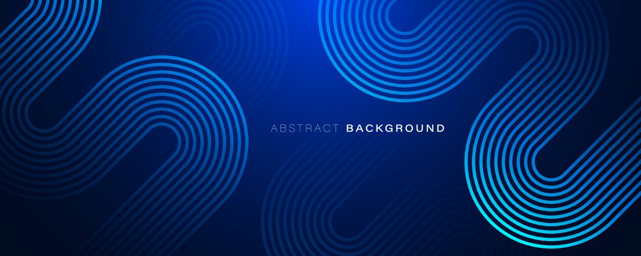 Abstract blue square shape overlay background Vector Image