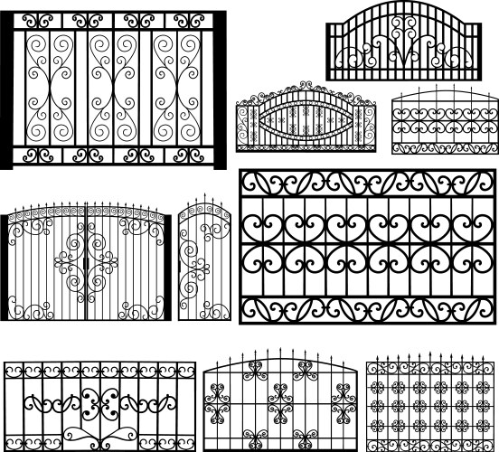 Wrought Iron Pattern Vector Images (over 410)
