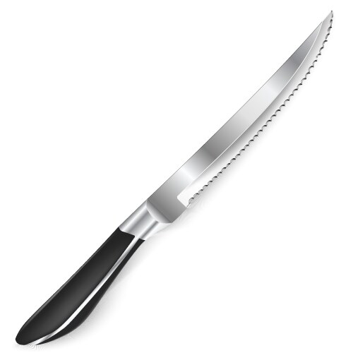 Kitchen knife Royalty Free Vector Image - VectorStock