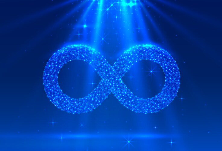 Blue Infinity Symbol Vector Images (over 8,100)
