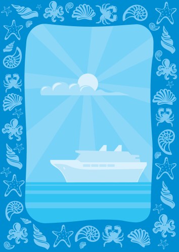 Cruise Border Vector Images (over 1,200)