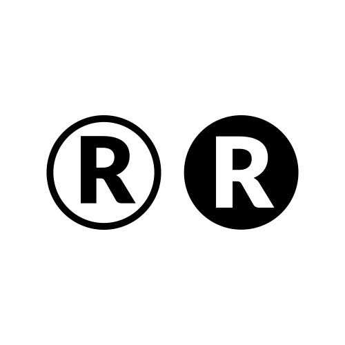 Registered Trademark Symbol Vector Images (over 1,800)