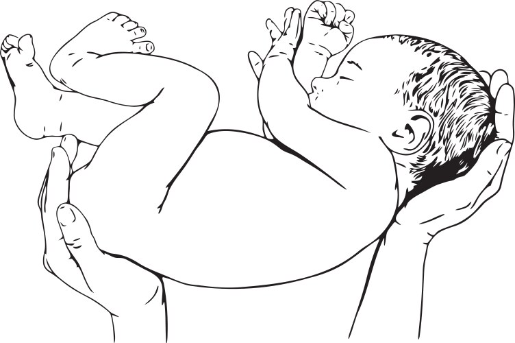 Baby Cartoon Newborn Vector Images (over 49,000)