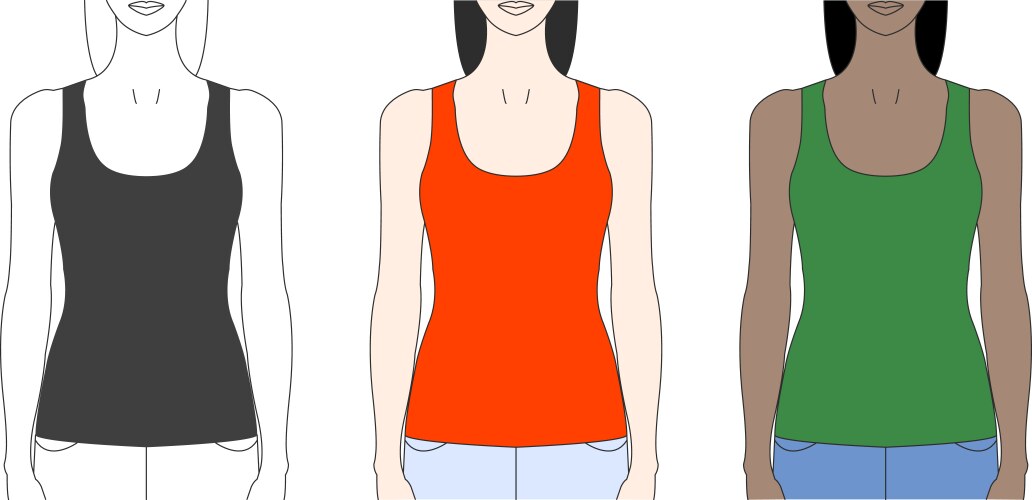 Clothing Outlines Vector Images (over 190,000)