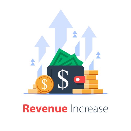 Increase Revenue Icon Vector Images (over 5,400)