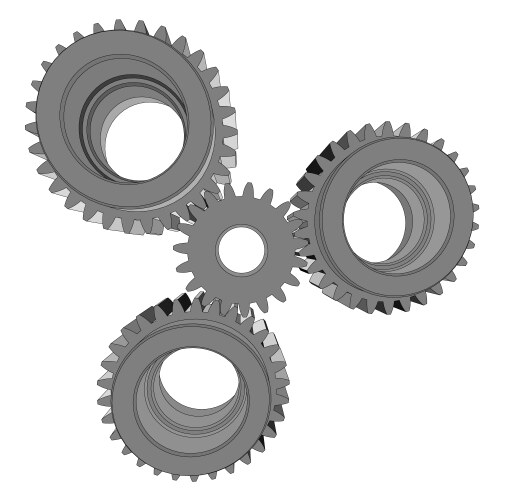 Metal cog wheel Royalty Free Vector Image - VectorStock