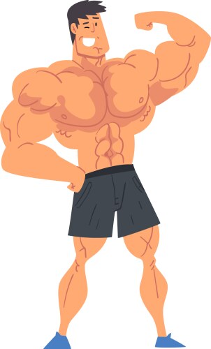 Muscle Man Cartoon Vector Images (over 11,000)