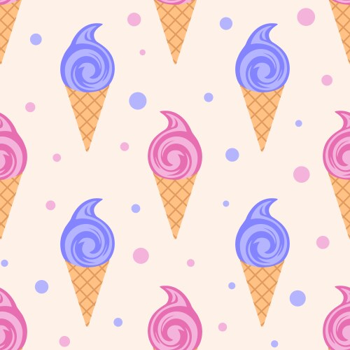 Ice Cream Cone Texture Vector Images (over 3,400)