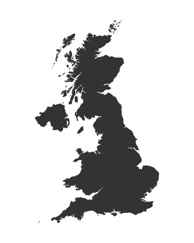 Uk Region Map Vector Images (over 4,500)